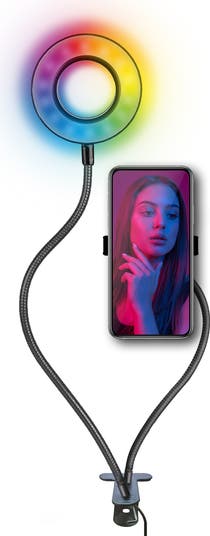 BYTECH RGB Clip-On Selfie Ring Light | Nordstromrack