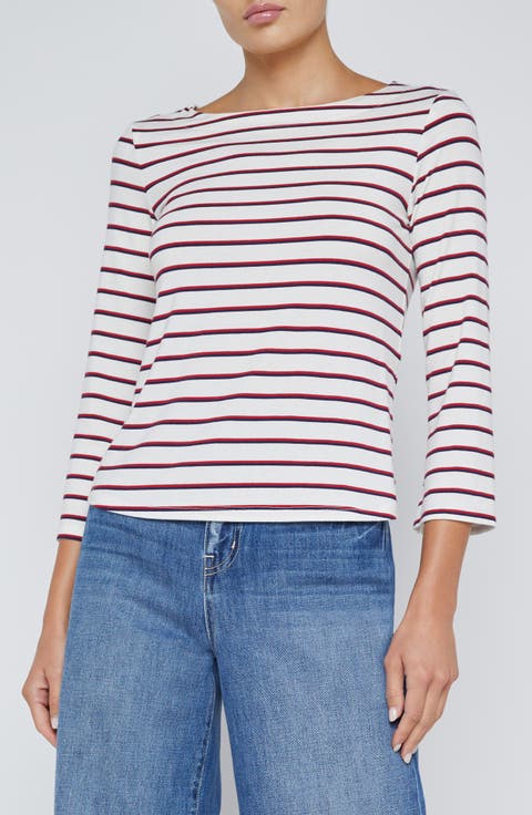 Women's Boat Neck Tops | Nordstrom