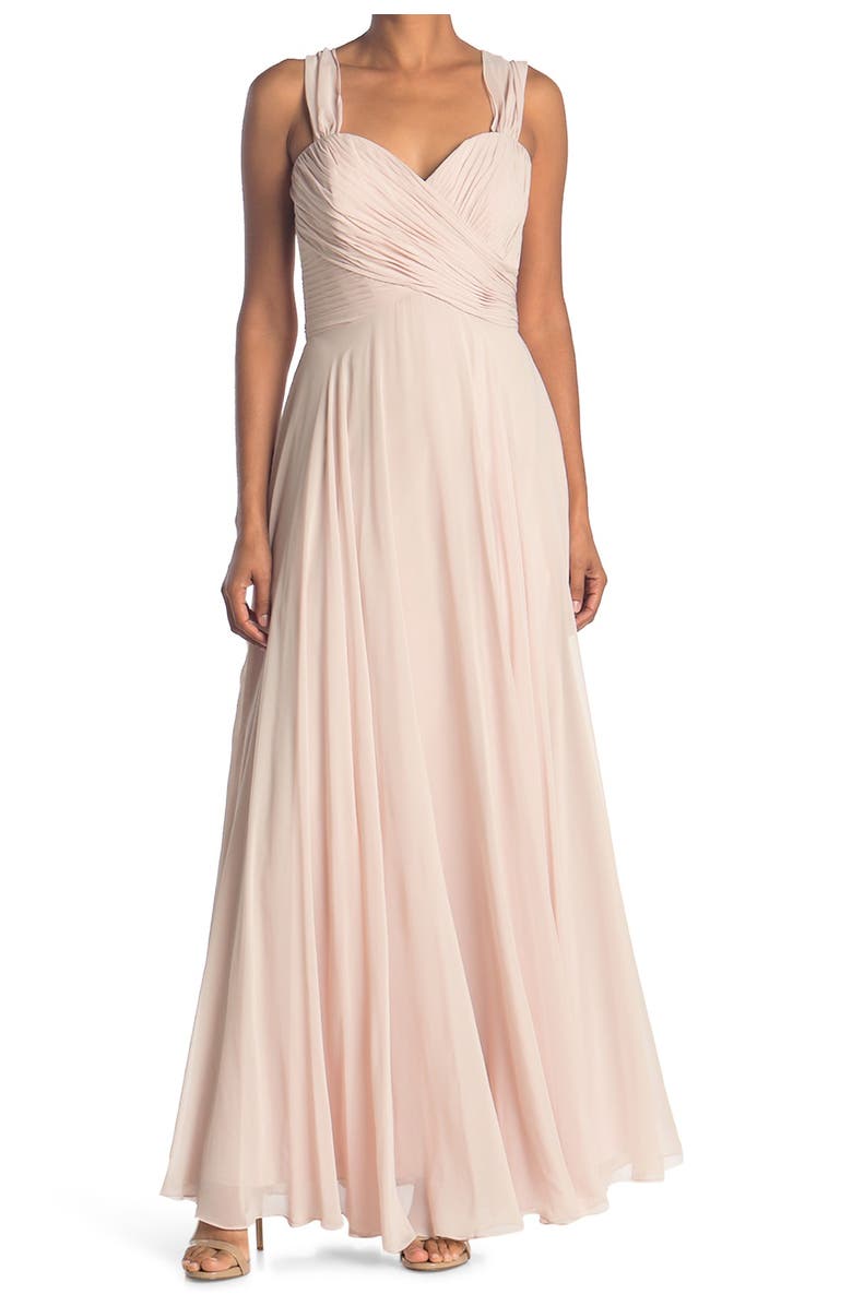 Dessy Collection Ruched Chiffon Dress | Nordstromrack