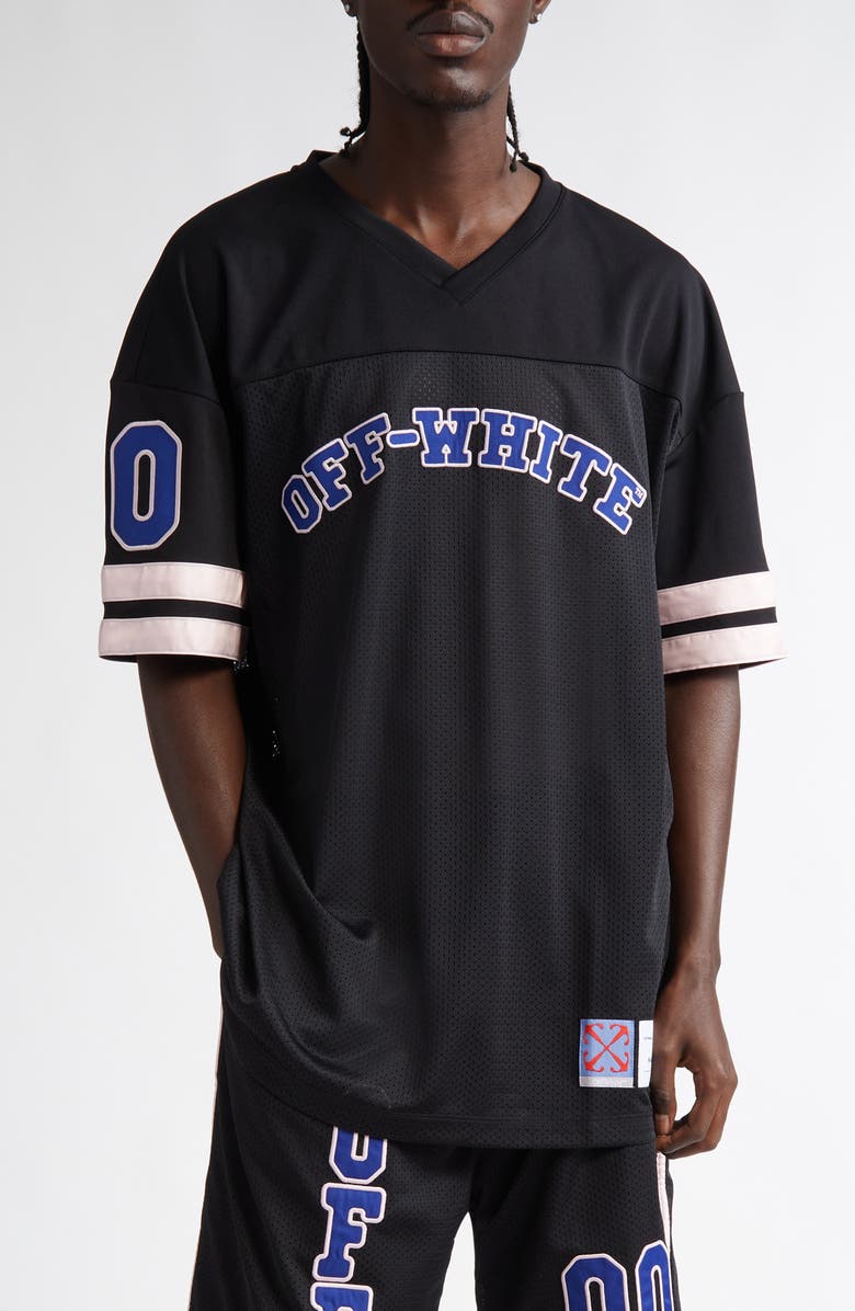 Off-White Football Arrow Logo Mesh Jersey | Nordstromrack