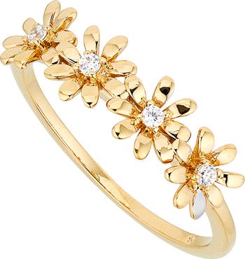AJOA Game On Daisy CZ Band Ring | Nordstromrack