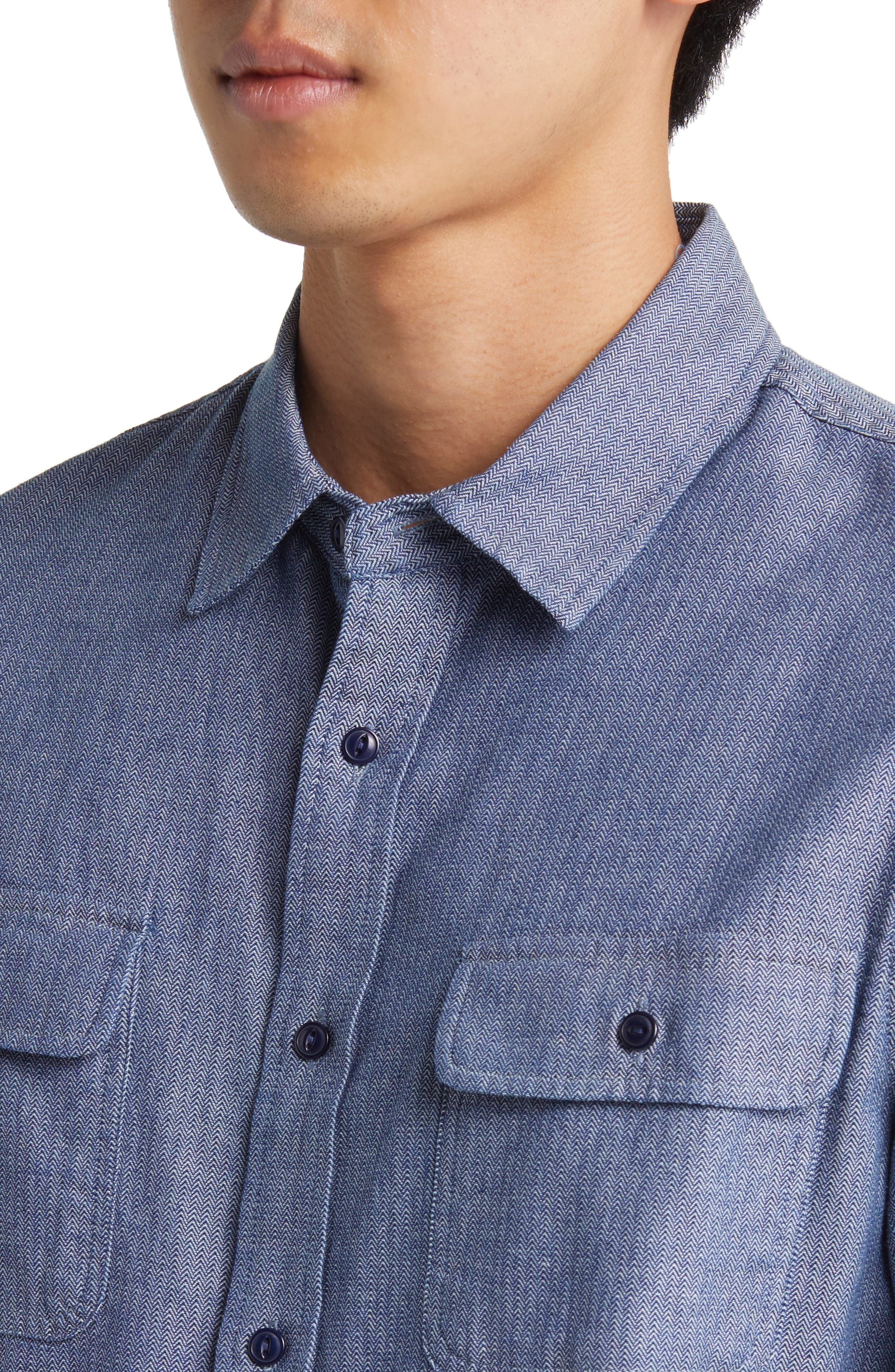 Schott NYC Fine Pattern Button-Up Shirt (Men) | Nordstromrack
