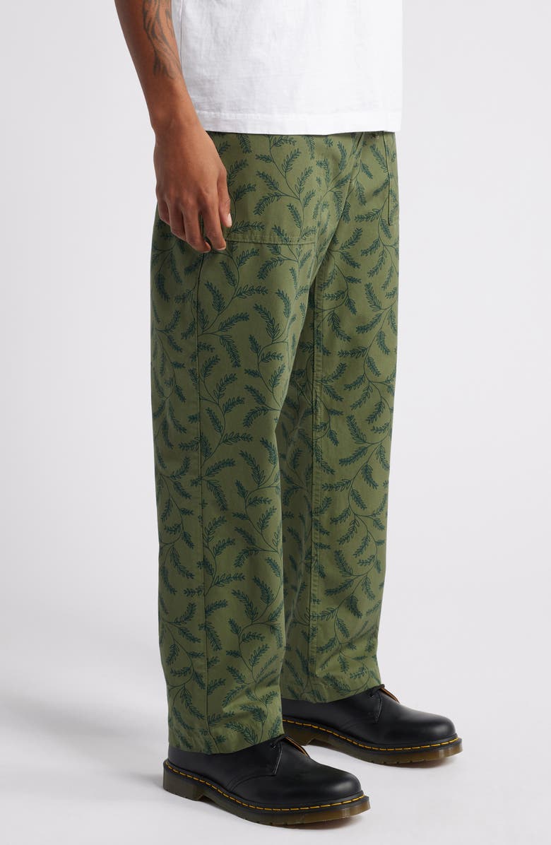 Service Works Branch Print Cotton Twill Chef Pants | Nordstromrack