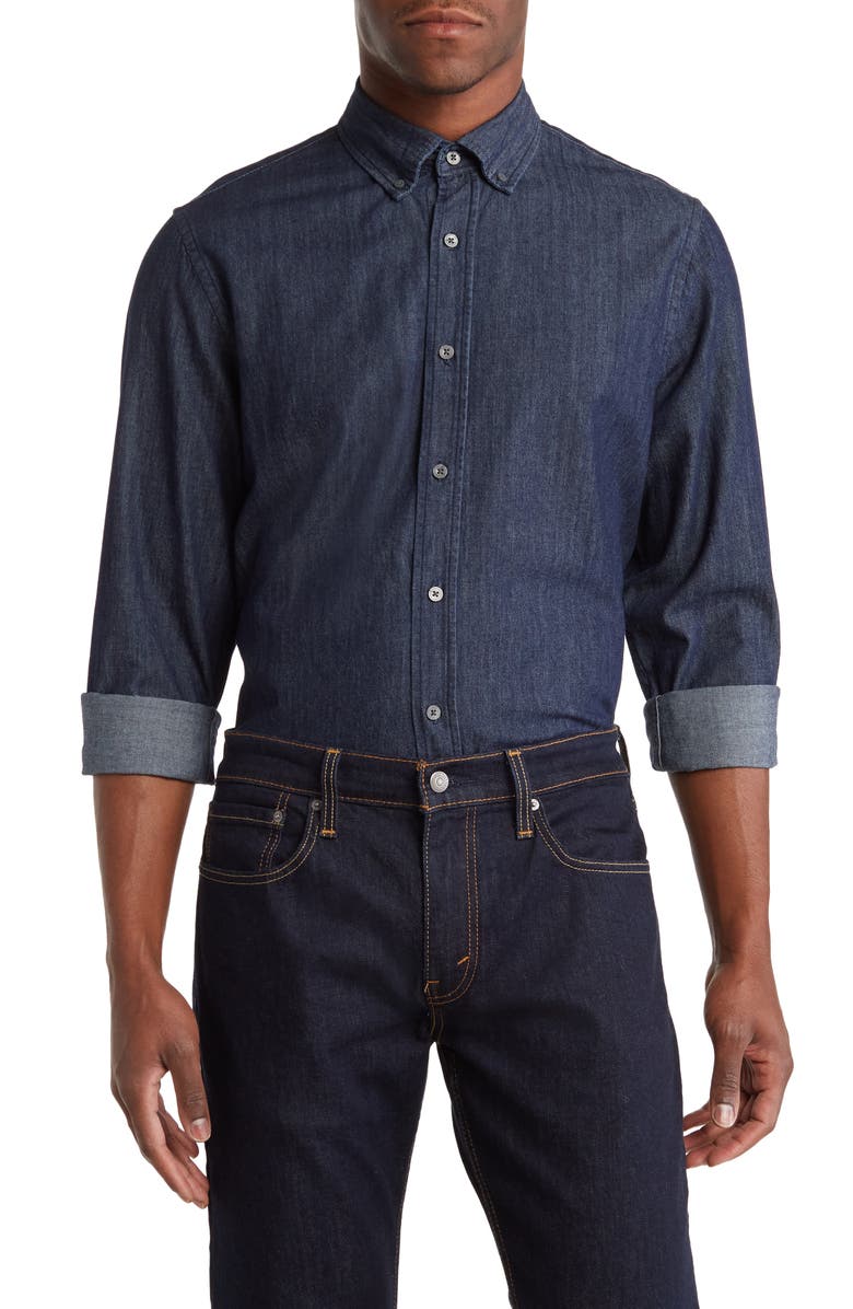 Slate & Stone Denim Long Sleeve Button-Down Shirt | Nordstromrack