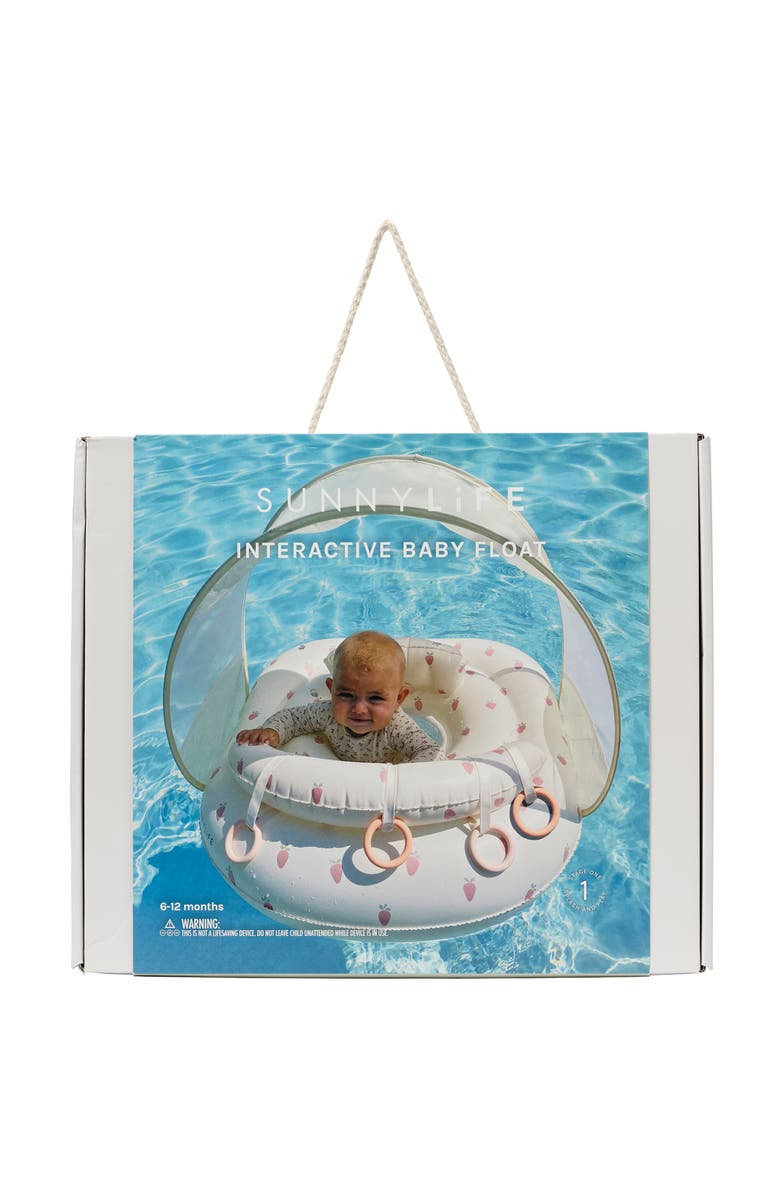 Sunnylife Interactive Baby Float Strawberry Sunshine Pink Inflatable ...