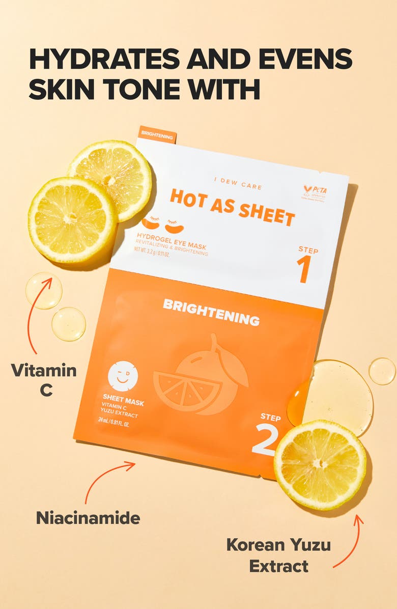 I DEW CARE Hot As Sheet Brightening Eye & Sheet Mask Set | Nordstromrack