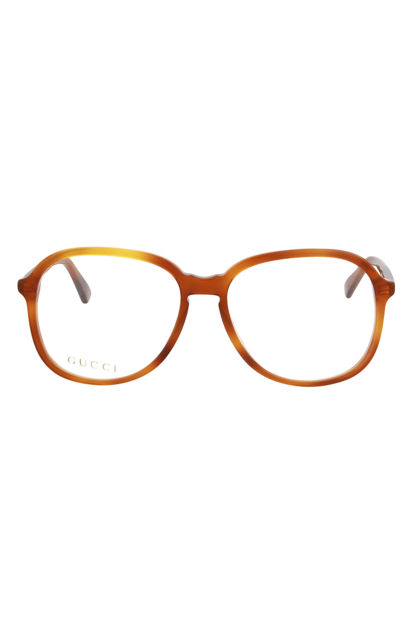 Gucci Core 55mm Round Optical Frames | Nordstromrack