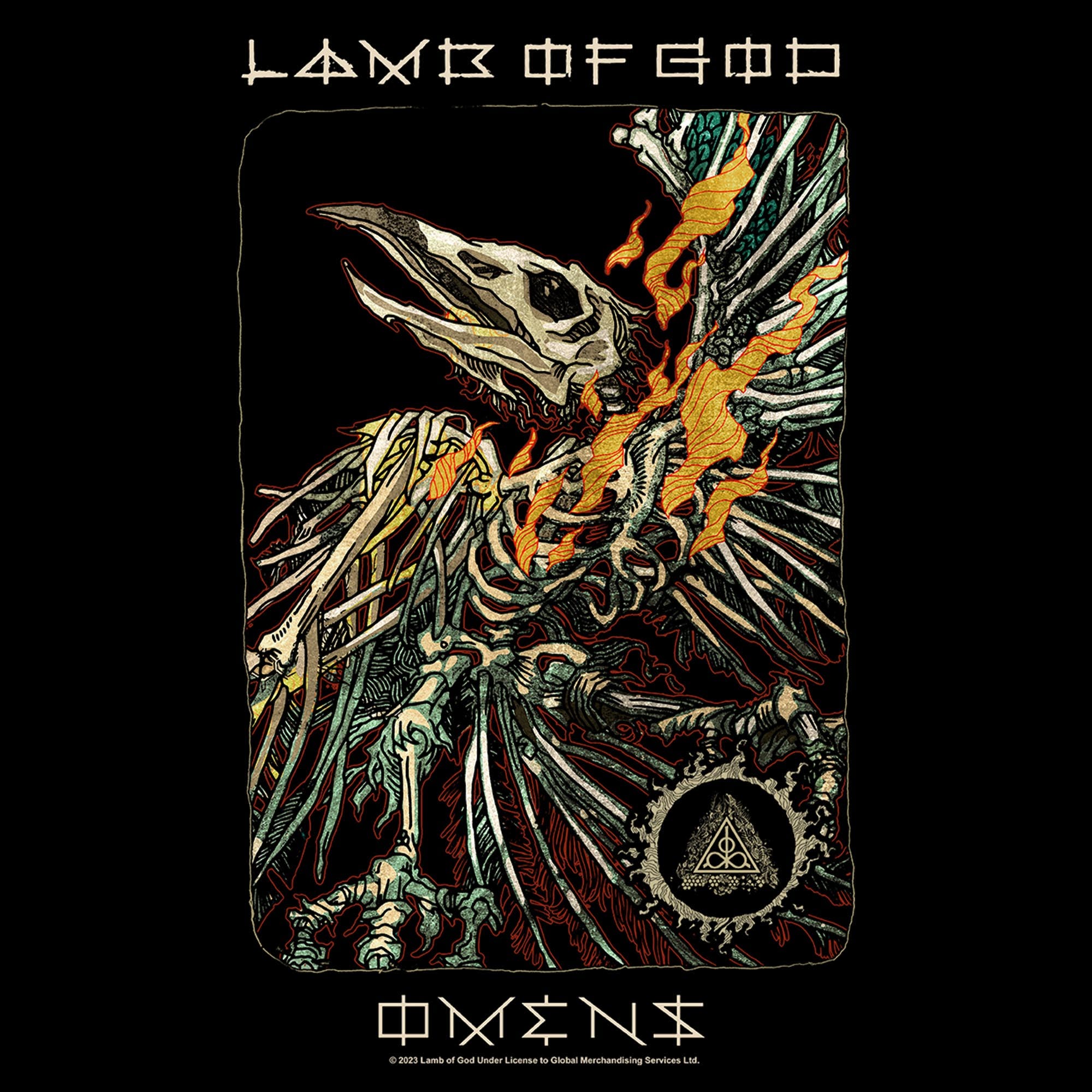 Lamb of God Men's Lamb of God Omens Poster Graphic T-Shirt | Nordstrom