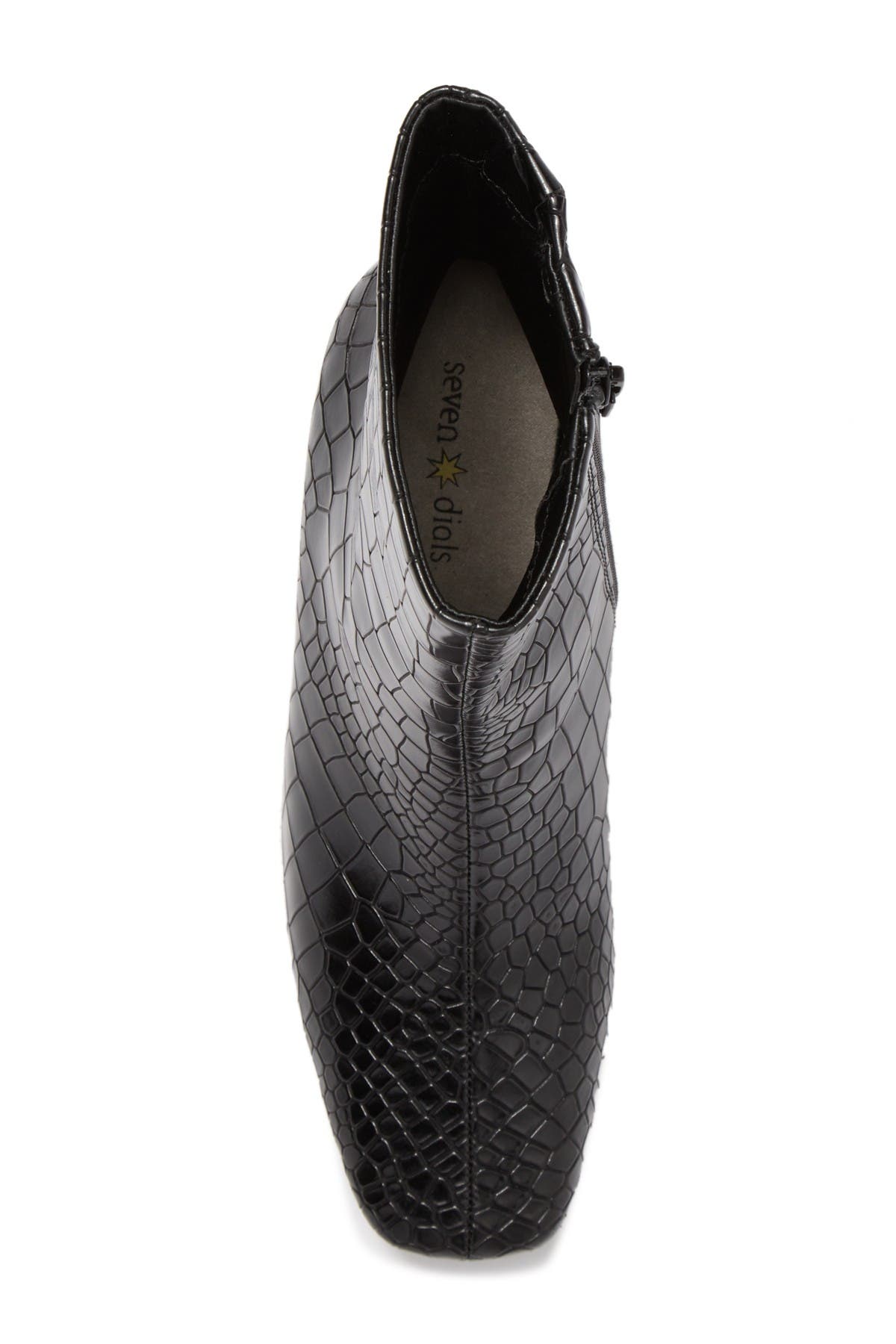 SEVEN DIALS Nicole Alligator Embossed Bootie | Nordstromrack
