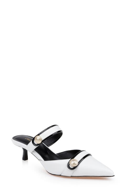Women's White Low & Kitten Heels | Nordstrom