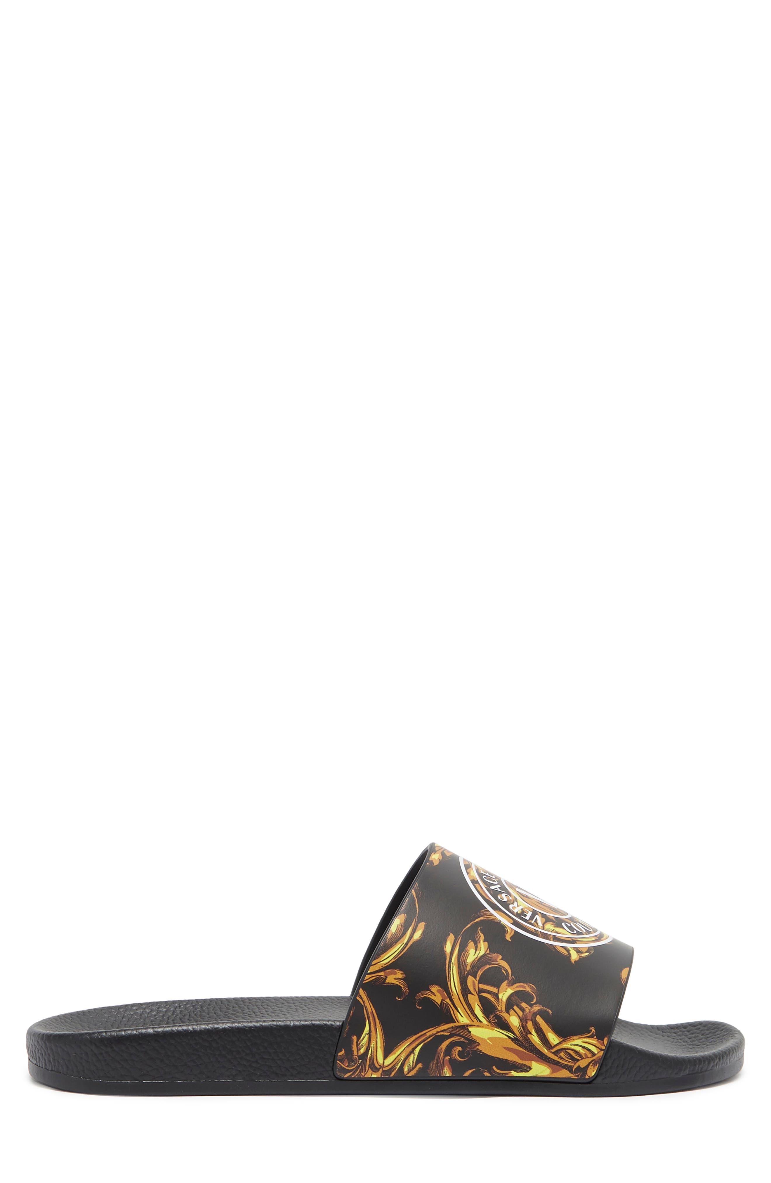 Versace Jeans Logo Slide Sandal (Women) | Nordstromrack
