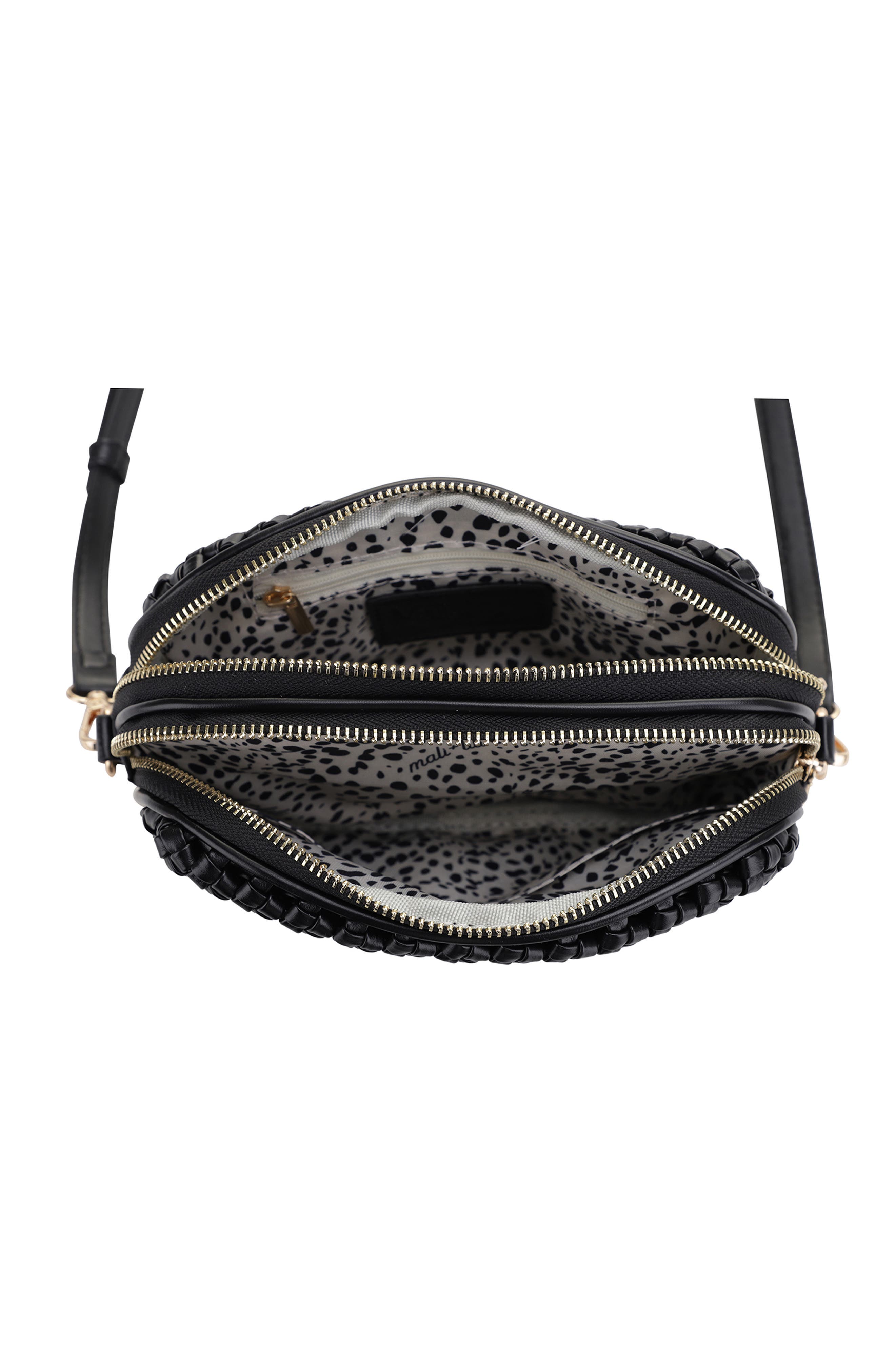 Mali + Lili Ava Woven Vegan Leather Crossbody Bag | Nordstromrack