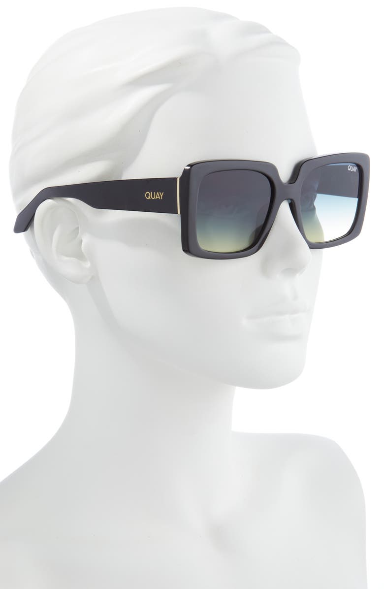 QUAY Australia x Paris Total Vibe 54mm Square Sunglasses | Nordstromrack