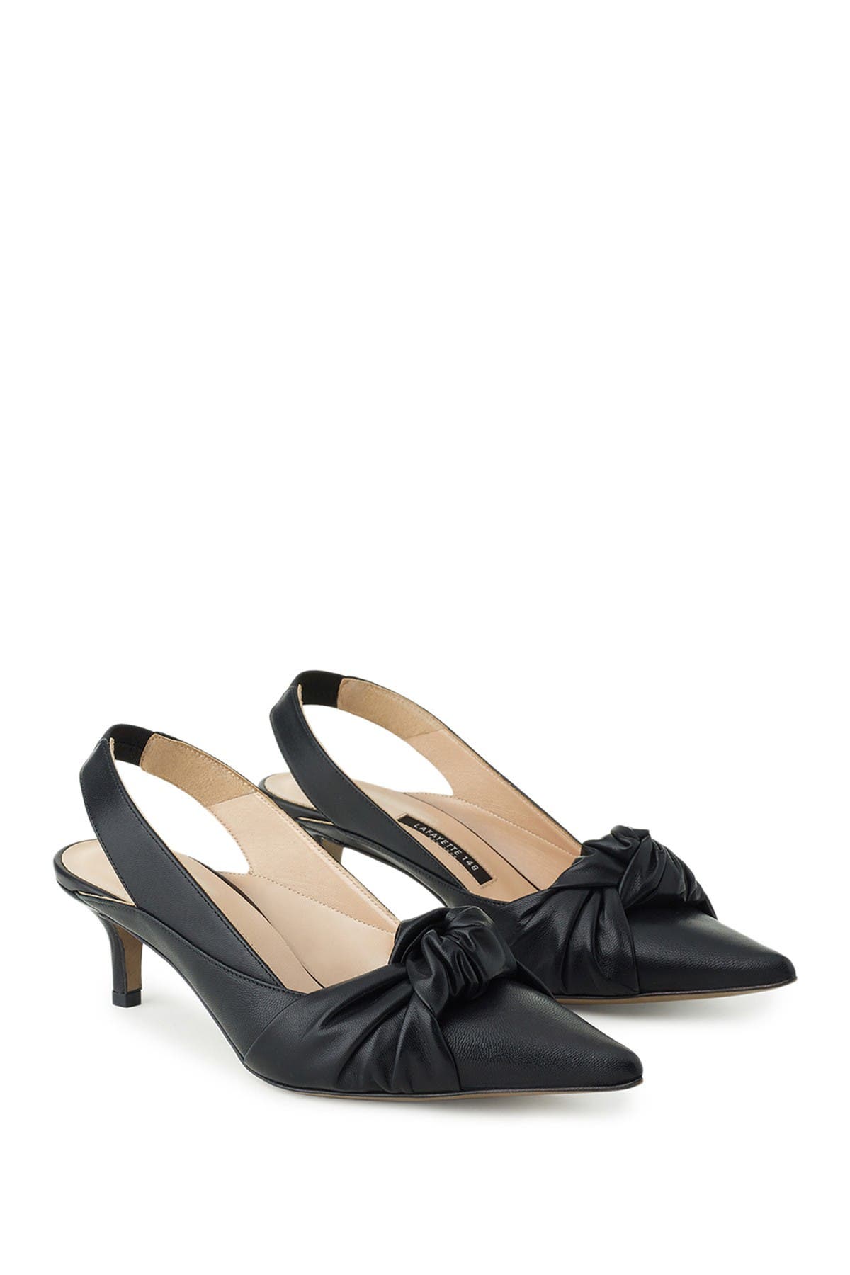 Lafayette 148 New York Viv Kitten Heel Slingback Pump | Nordstromrack