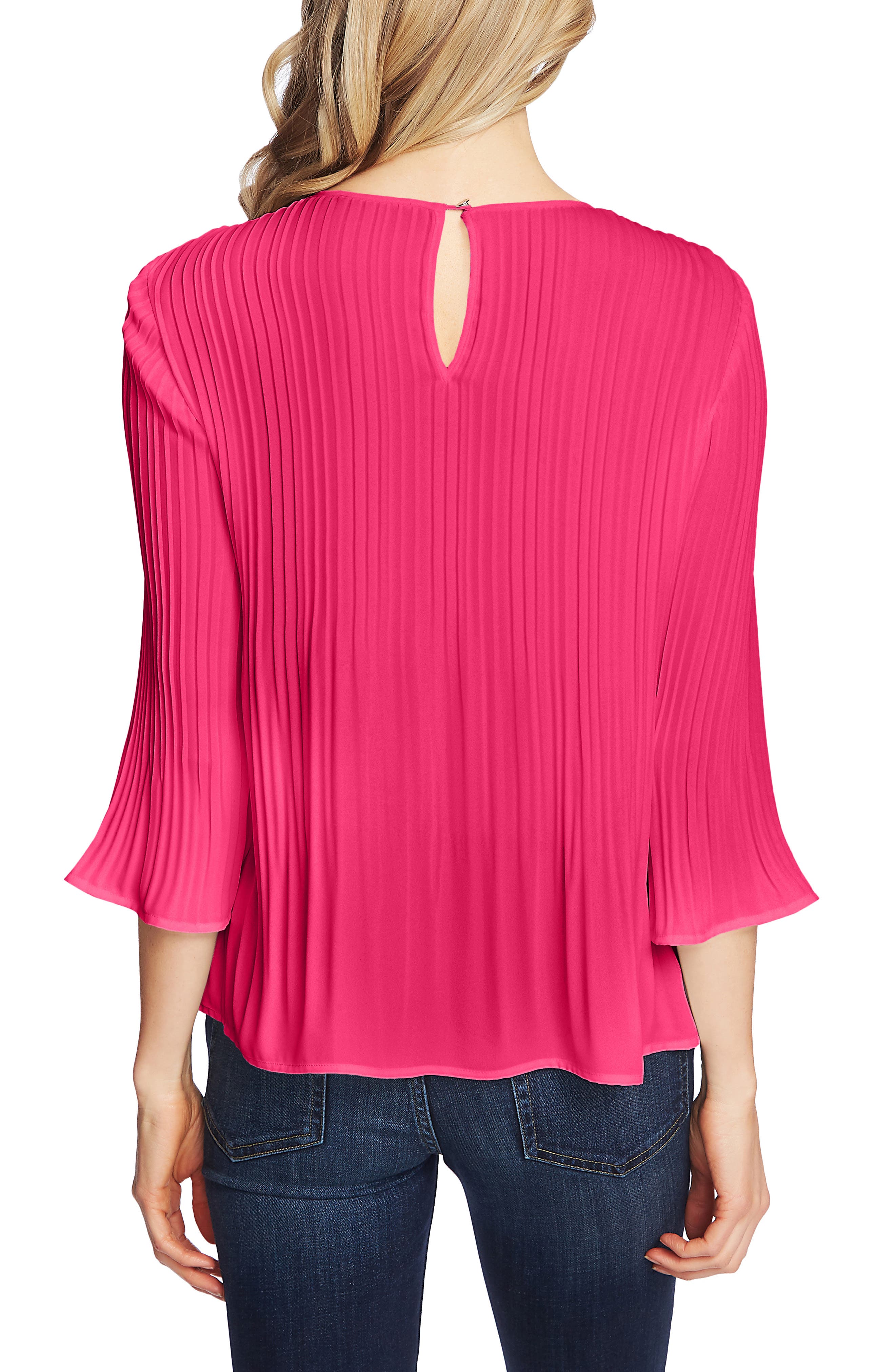 CeCe Pleated Swing Top | Nordstromrack