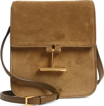TOM FORD Mini Tara Suede Crossbody Bag | Nordstrom