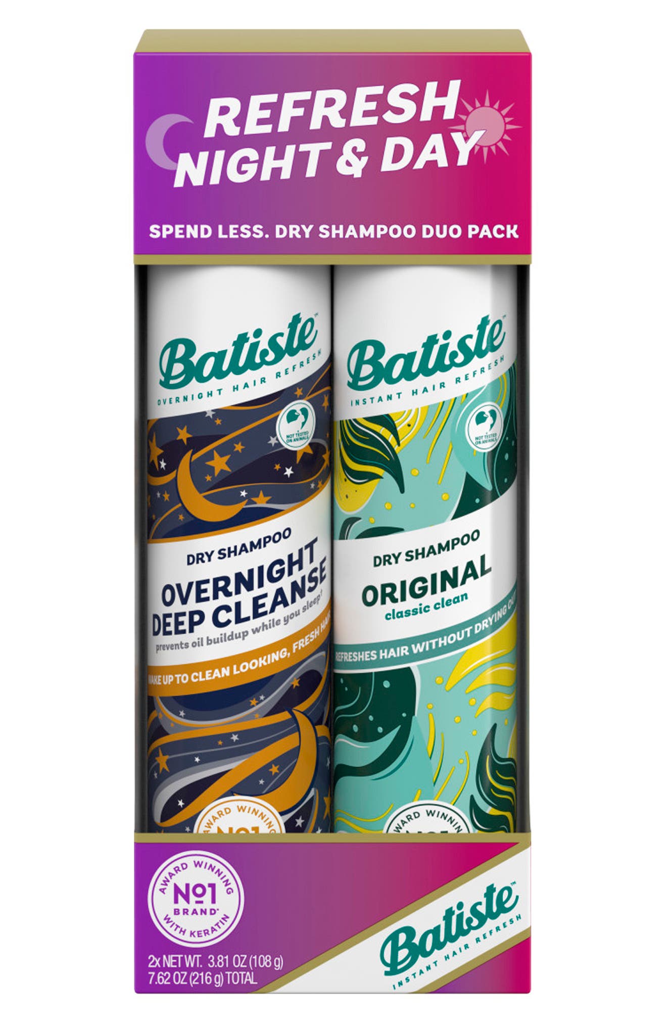 Batiste Dry Shampoo Refresh Day & Night Set (Women) | Nordstromrack