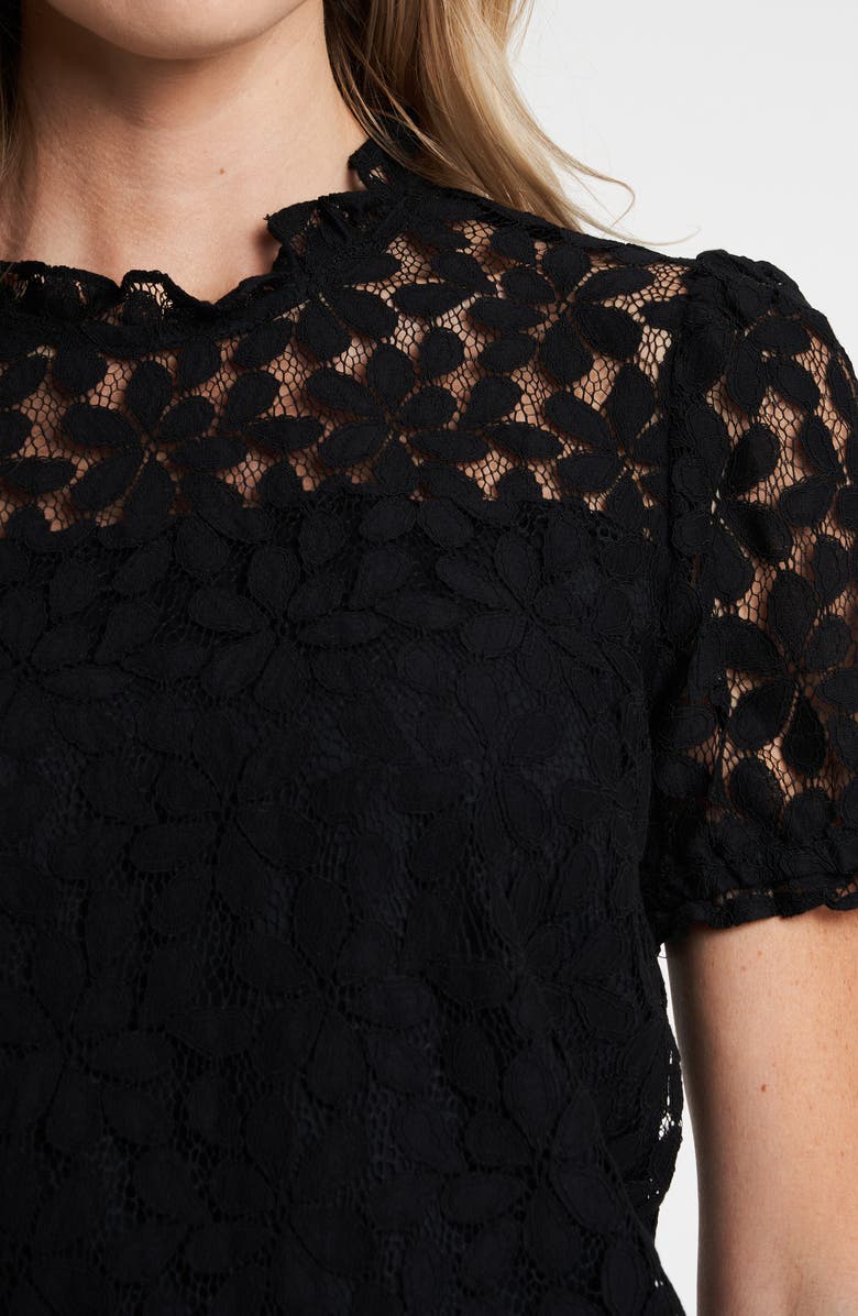 CeCe Puff Sleeve Petal Lace Blouse | Nordstromrack