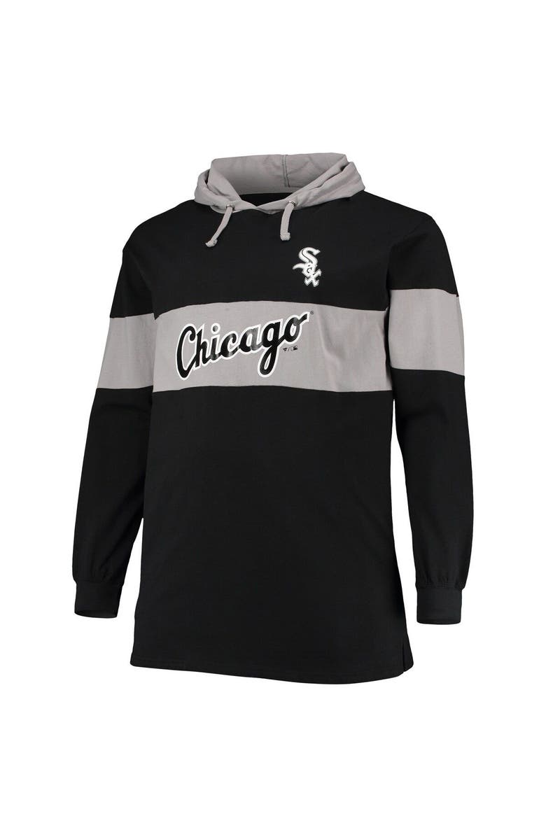 PROFILE Men's Black Chicago White Sox Big & Tall Pullover Hoodie ...