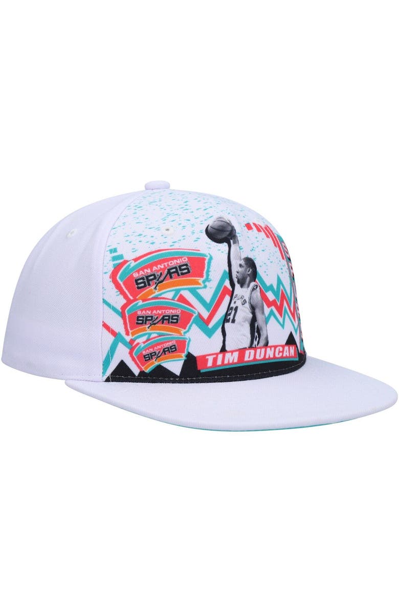 Mitchell & Ness Men's Mitchell & Ness Tim Duncan White San Antonio ...