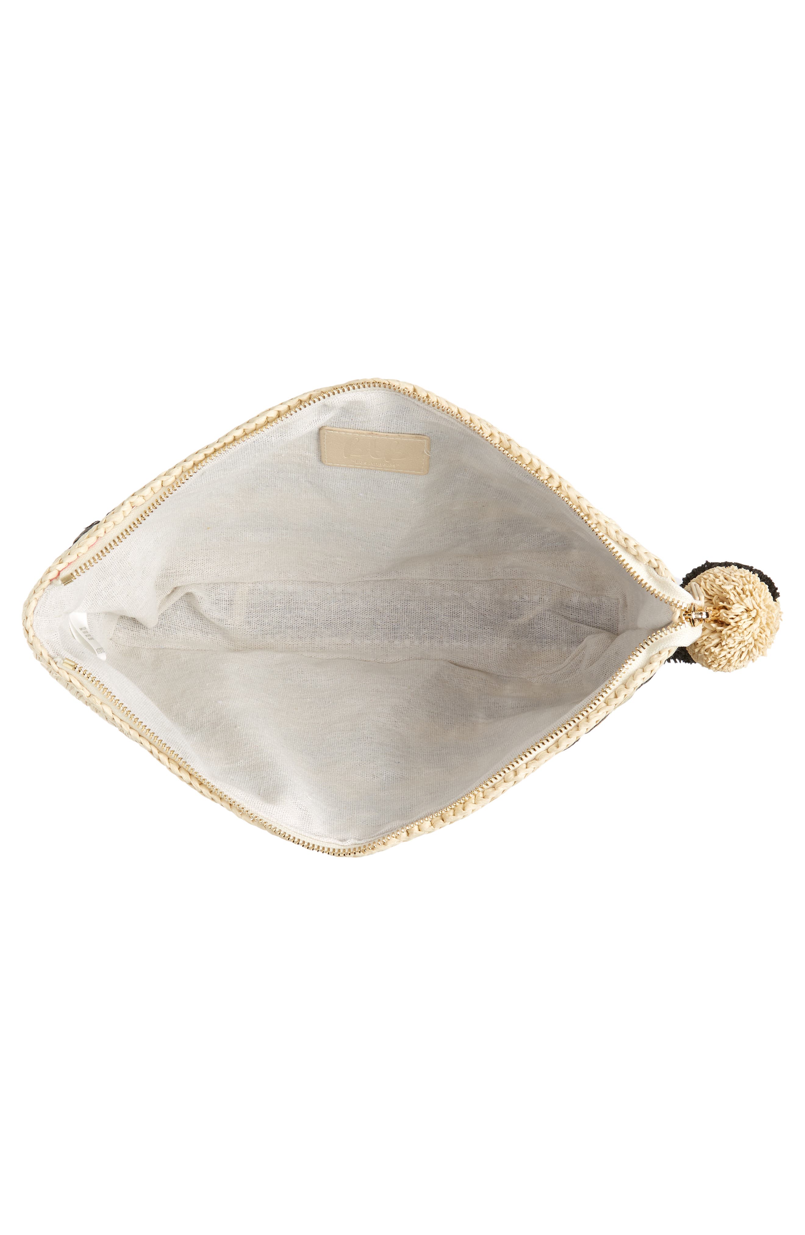 BTB Los Angeles Bria Straw Clutch | Nordstromrack