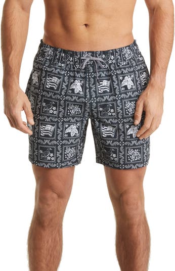 Reyn Spooner Lahaina Sailor Swim Trunks | Nordstrom