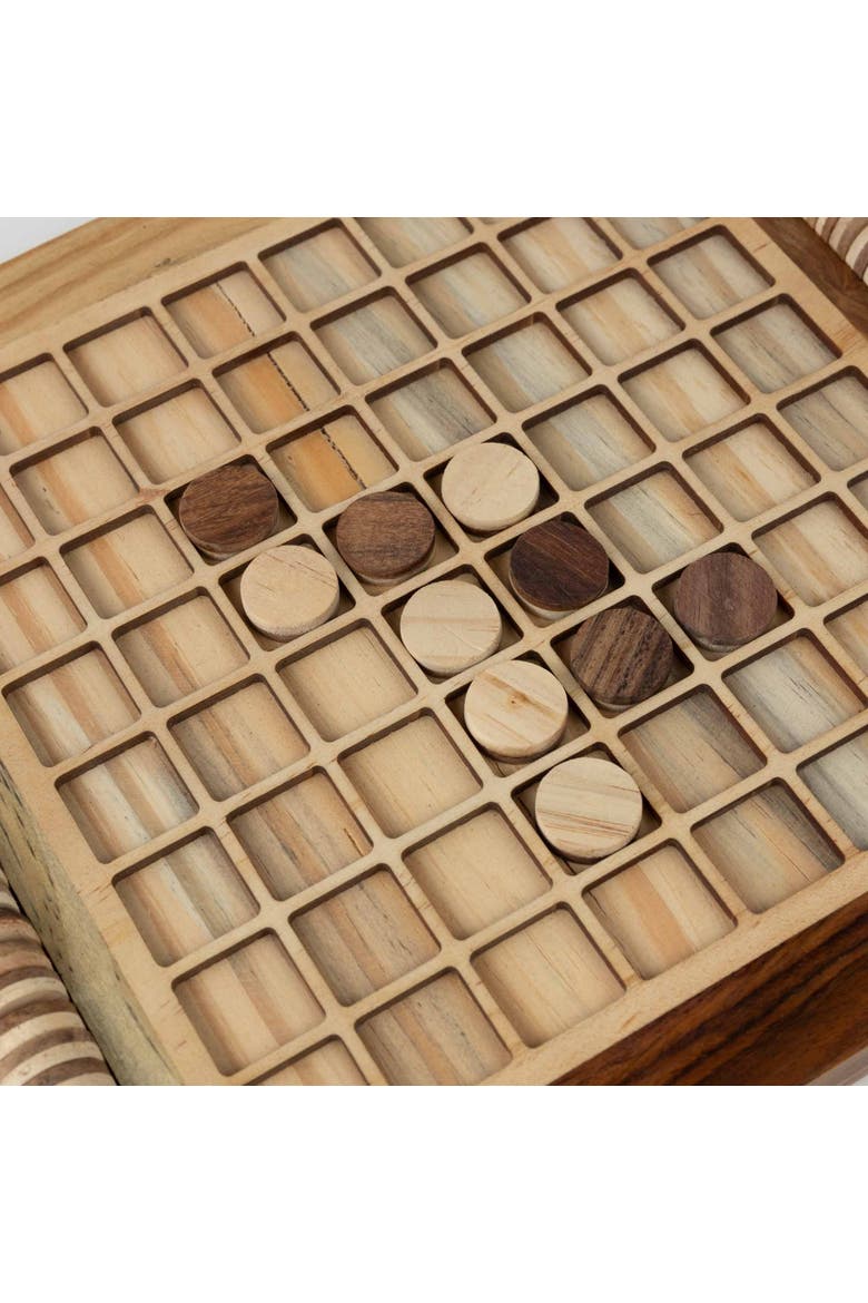 Handcarved Wood Reversi Game | Nordstrom