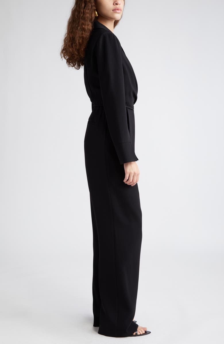 Cinq à Sept Macie Tie Waist Long Sleeve Wide Leg Jumpsuit | Nordstromrack