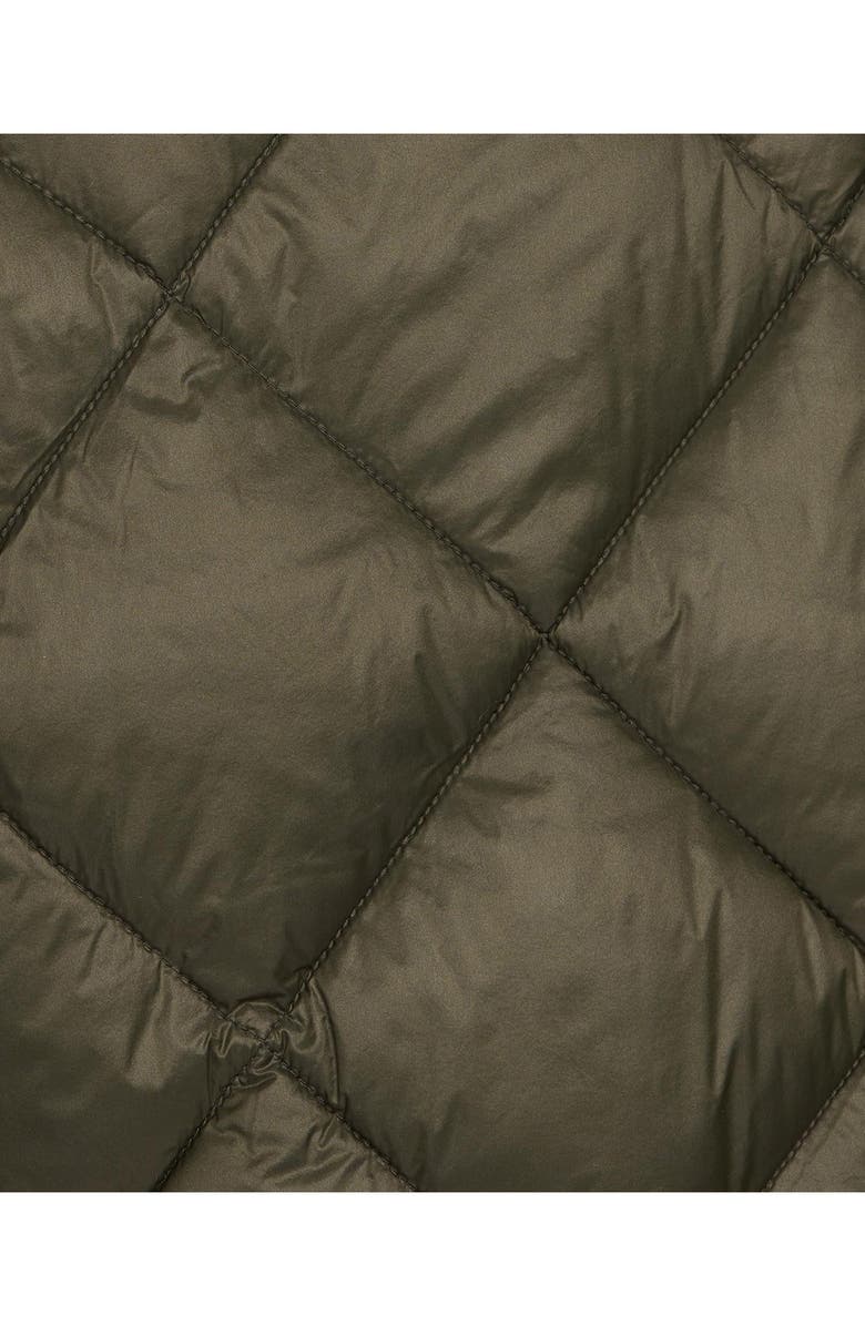 Barbour Ballater Diamond Quilted Coat with Faux Fur Trim | Nordstromrack