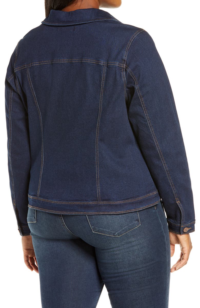 1822 Denim Fade Effect Denim Jacket | Nordstromrack