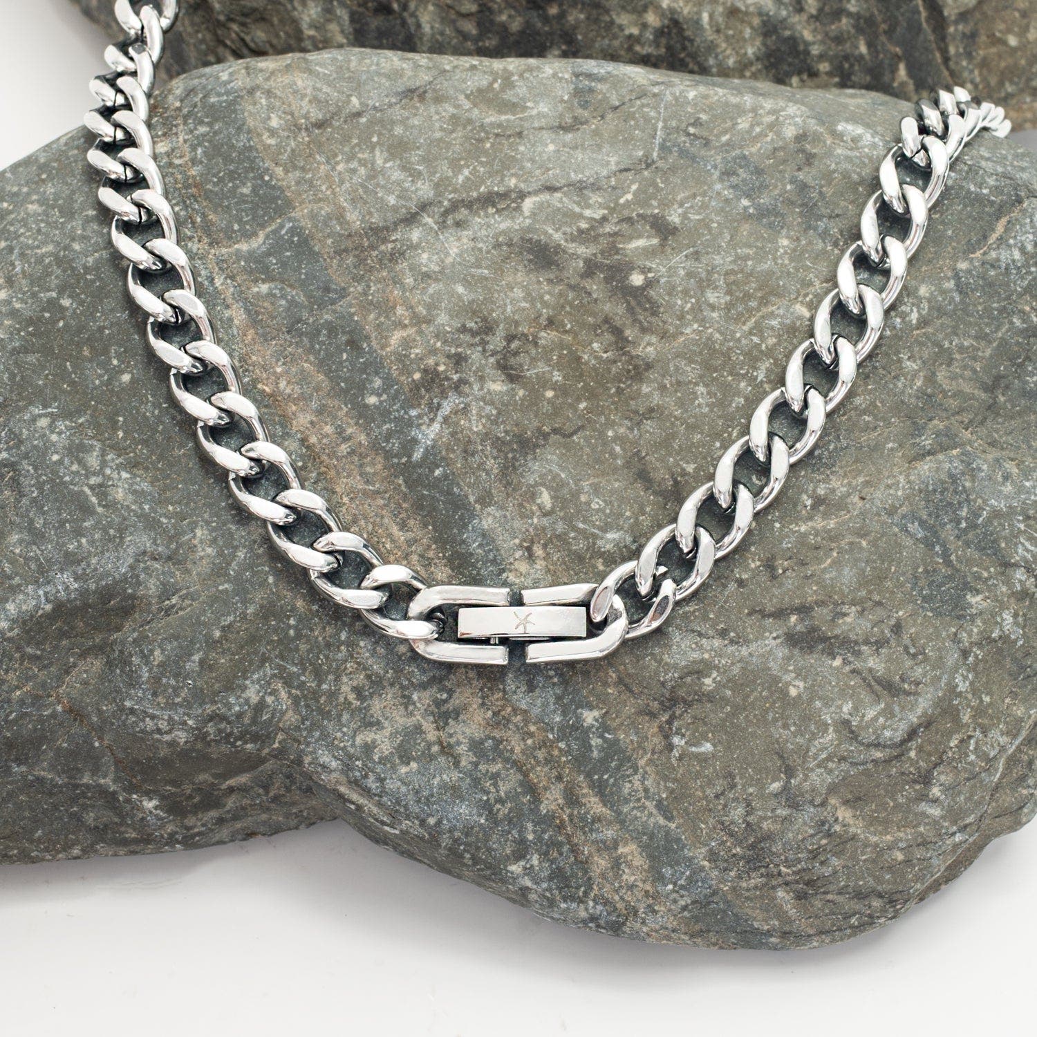 Starfish Project Linked Curb Chain in Stainless Steel | Nordstrom
