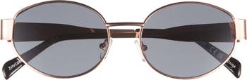 Vince Camuto Metal Oval Frame Sunglasses | Nordstromrack