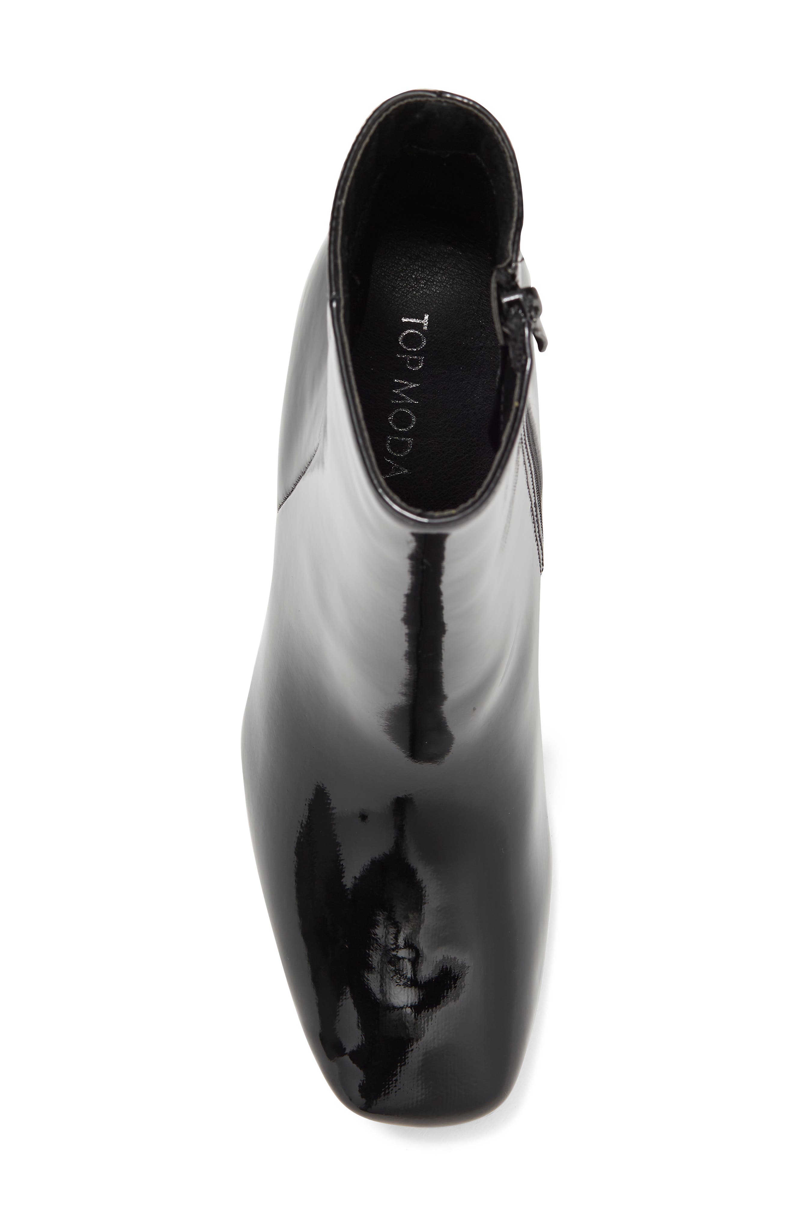 TOP GUY SHOES Rim Block Heel Bootie (Women) | Nordstromrack