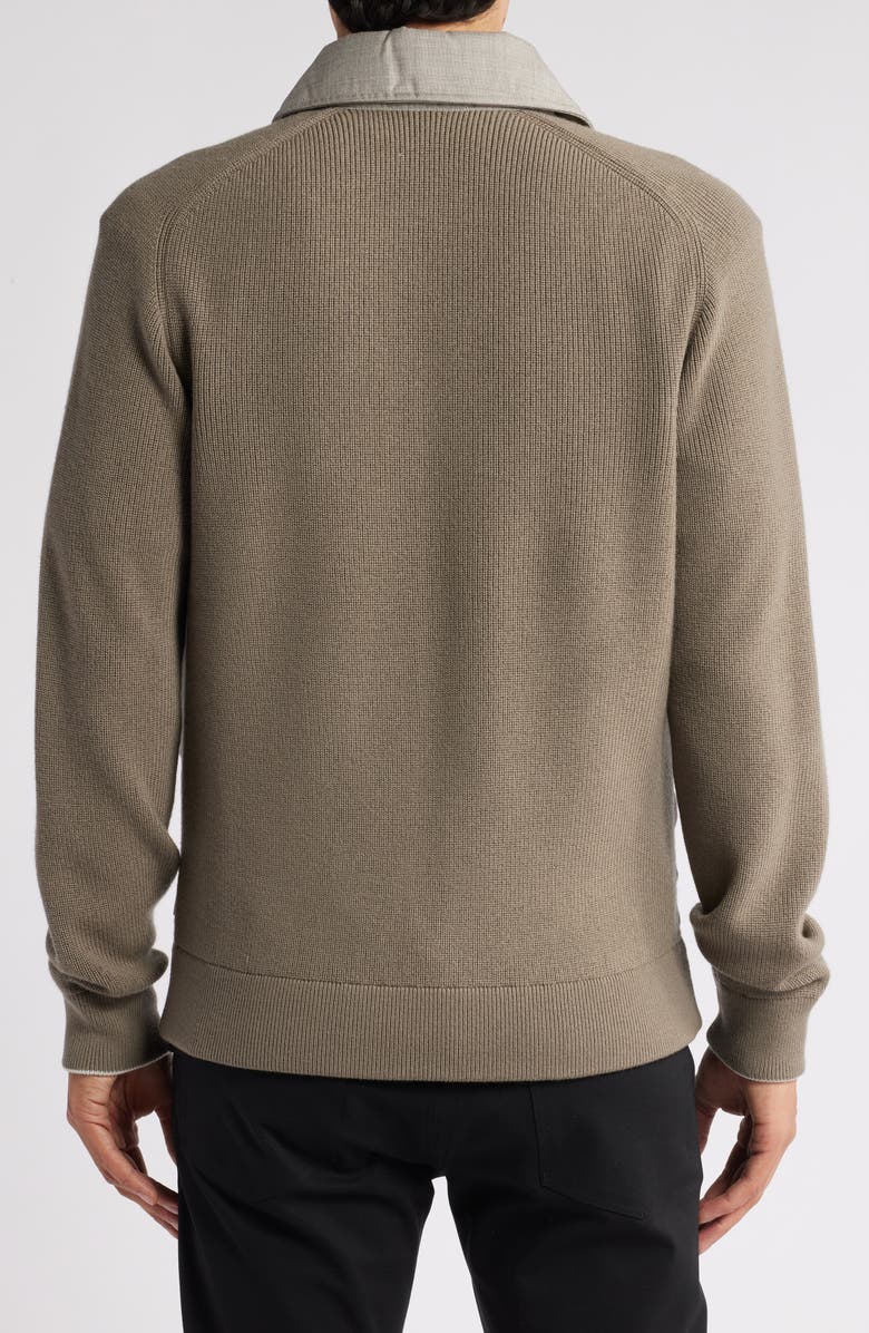BOSS Camel Decoro Down Mixed Media Virgin Wool Puffer Jacket ...