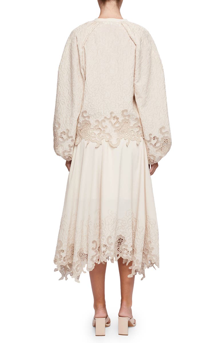 Simkhai Jaid Embroidered Eyelet Blouse | Nordstromrack