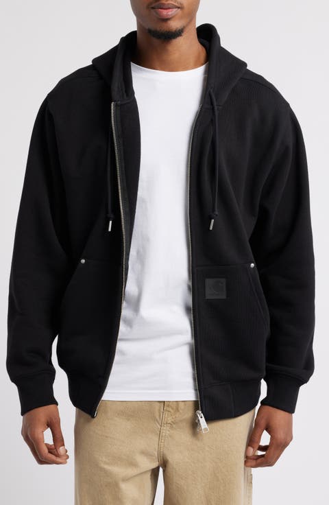 Men's Black Zip Up Hoodies | Nordstrom
