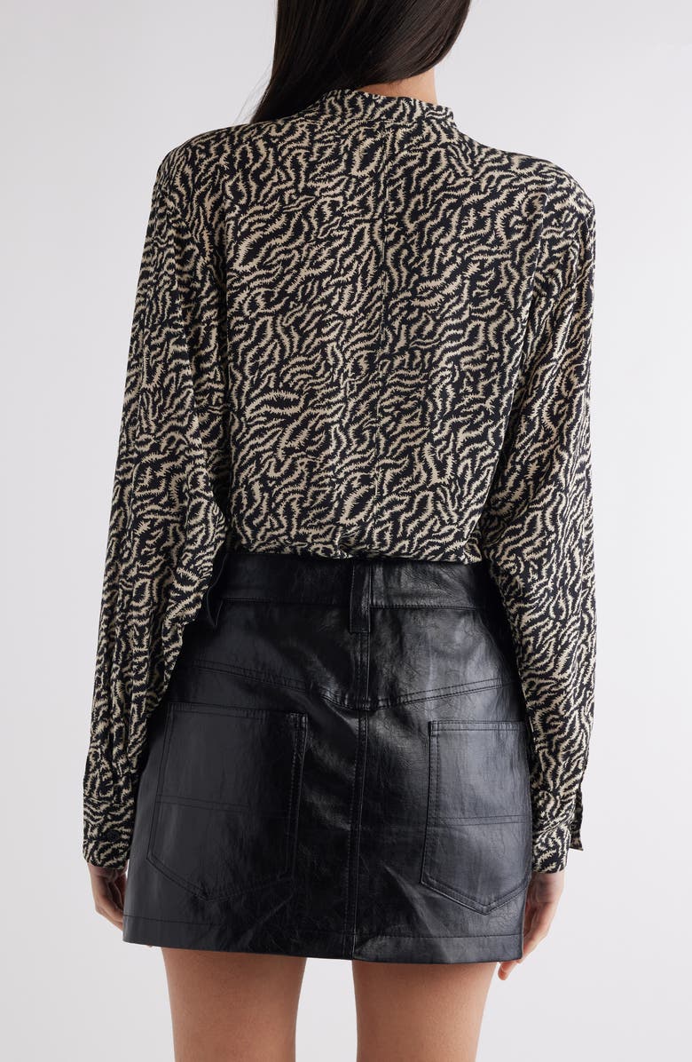 Isabel Marant Étoile Vilda Abstract Print Top | Nordstromrack