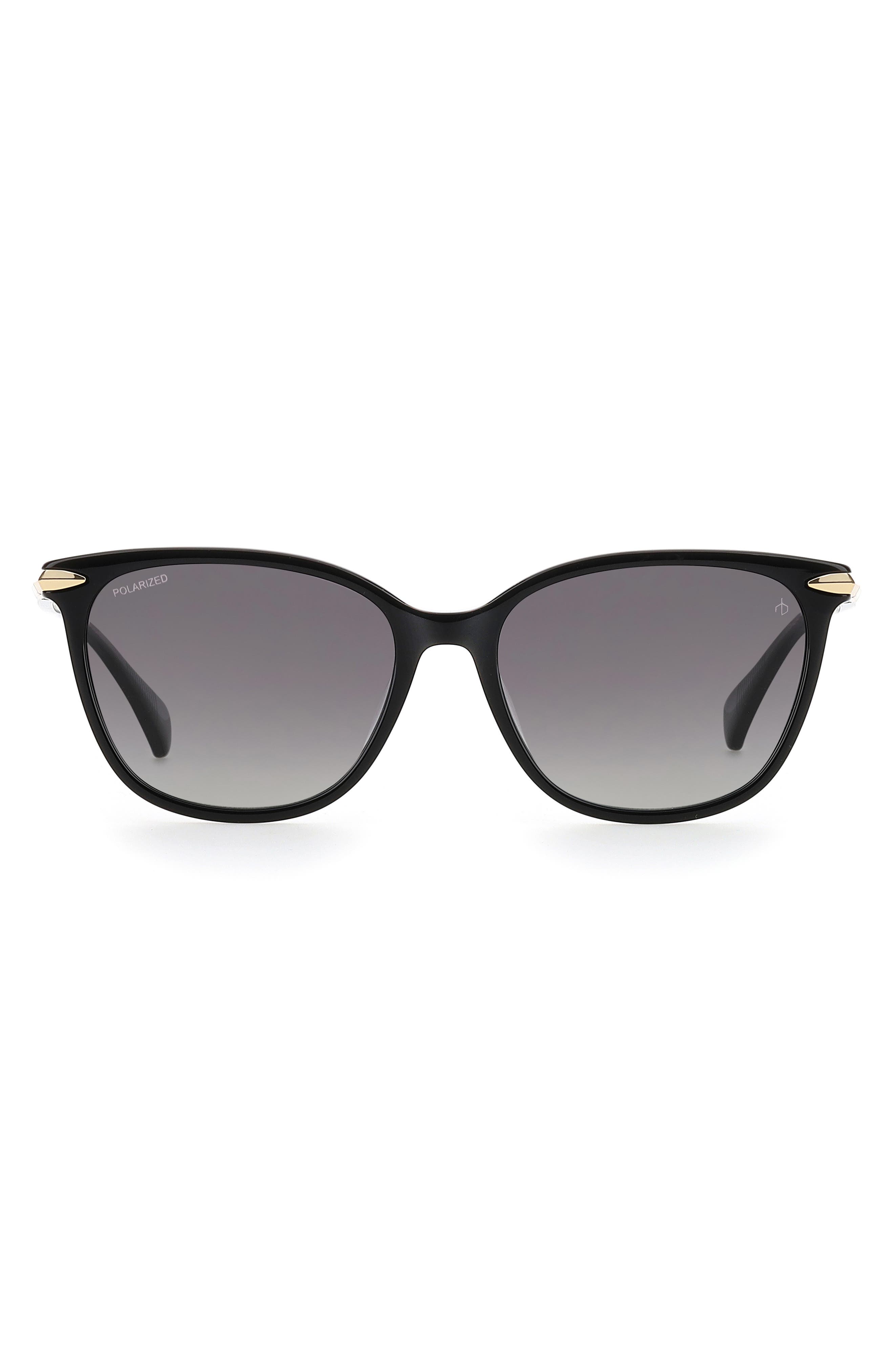 rag & bone 55mm Polarized Gradient Cat Eye Sunglasses | Nordstromrack