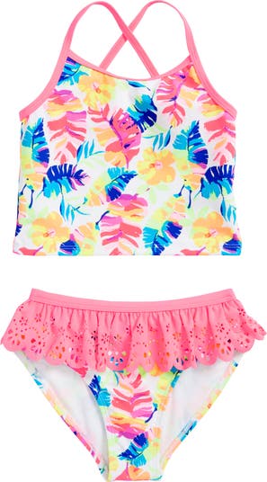 Flapdoodles Tropical Two-Piece Swimsuit | Nordstrom