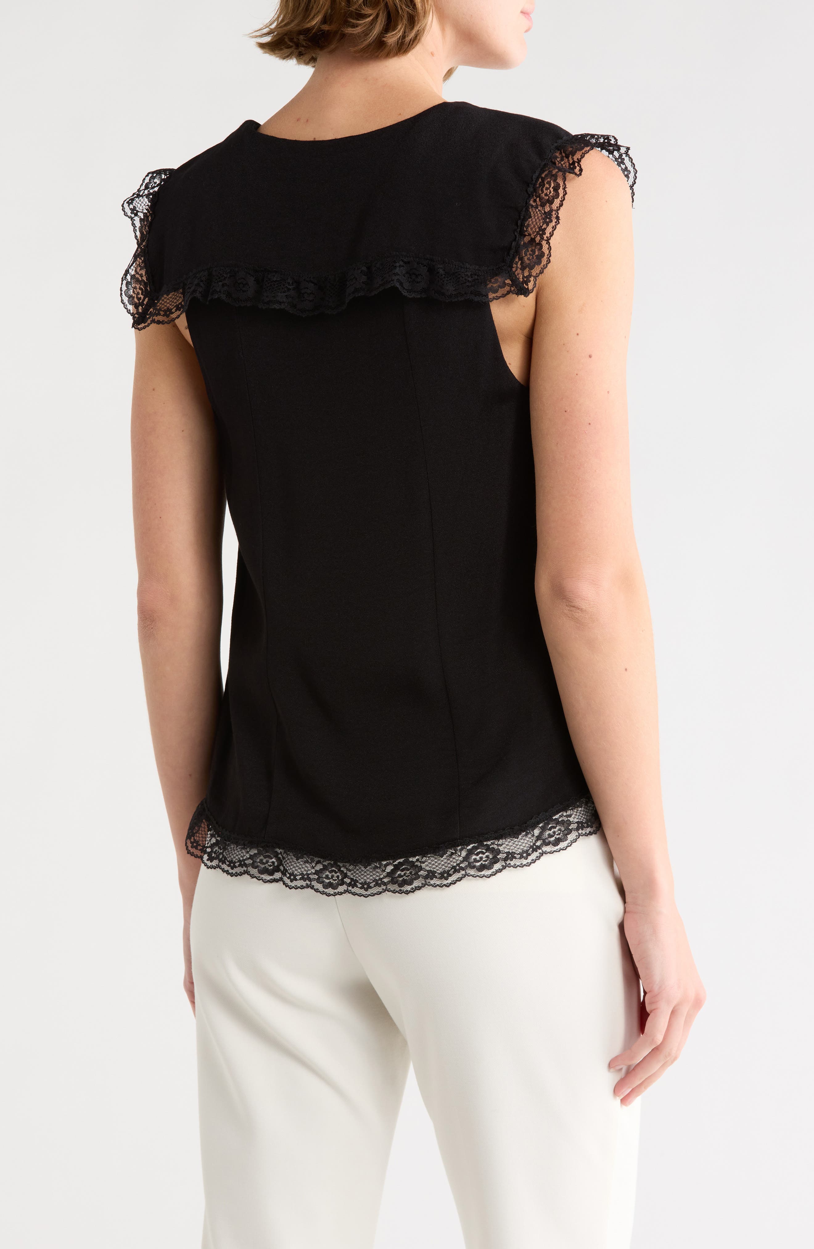 Sleeveless Tie Neck Top (Women) | Nordstromrack