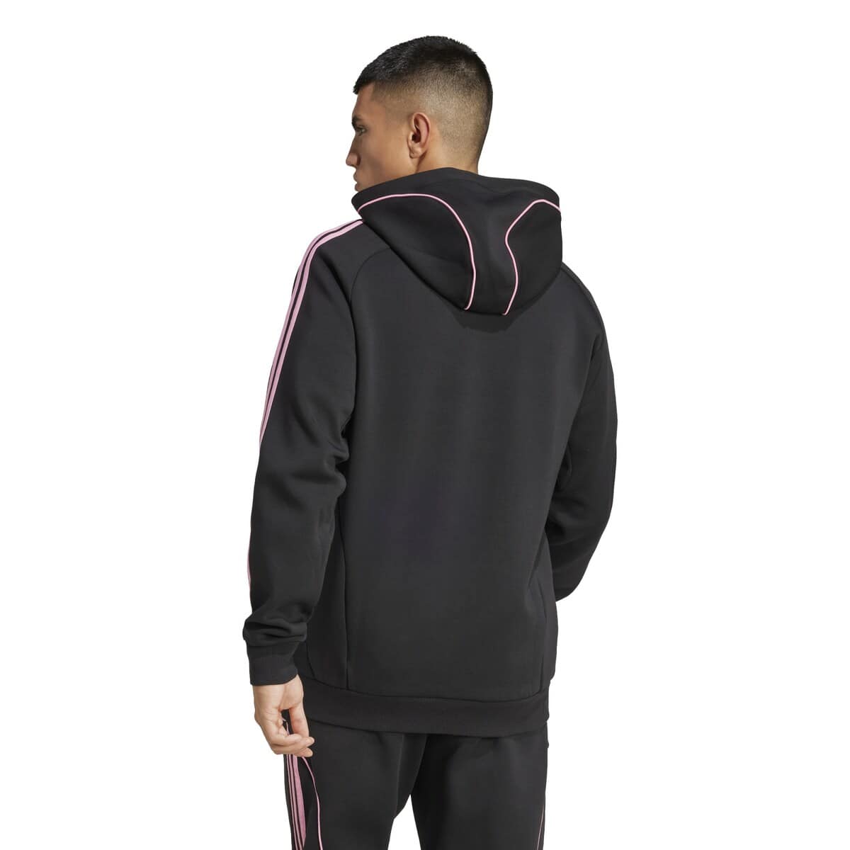 adidas Men's adidas Black Inter Miami CF 2025 Travel Pullover Hoodie ...