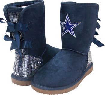 CUCE Women's Cuce Dallas Cowboys Team Colored Faux Suede Crystal Back ...