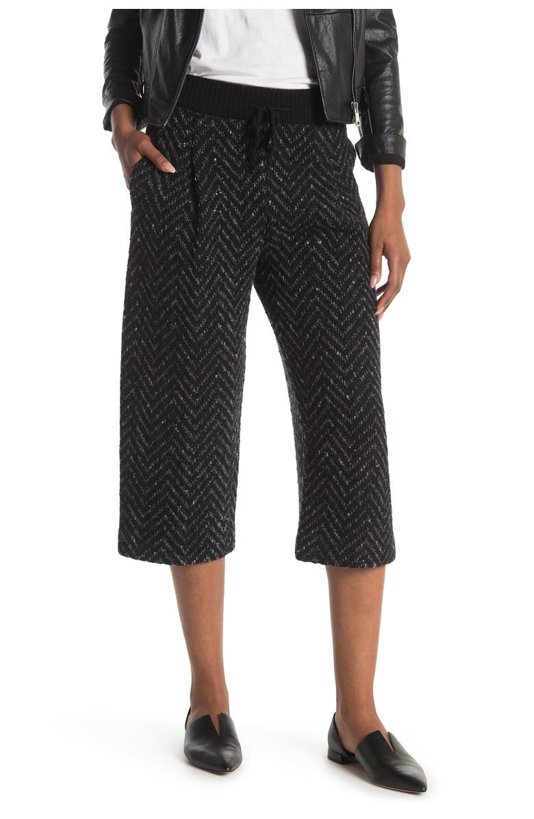 Valentino Chevron Print Wool & Cashmere Blend Pants | Nordstromrack