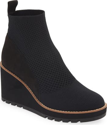 Eileen Fisher Quill Platform Wedge Bootie (Women) | Nordstromrack