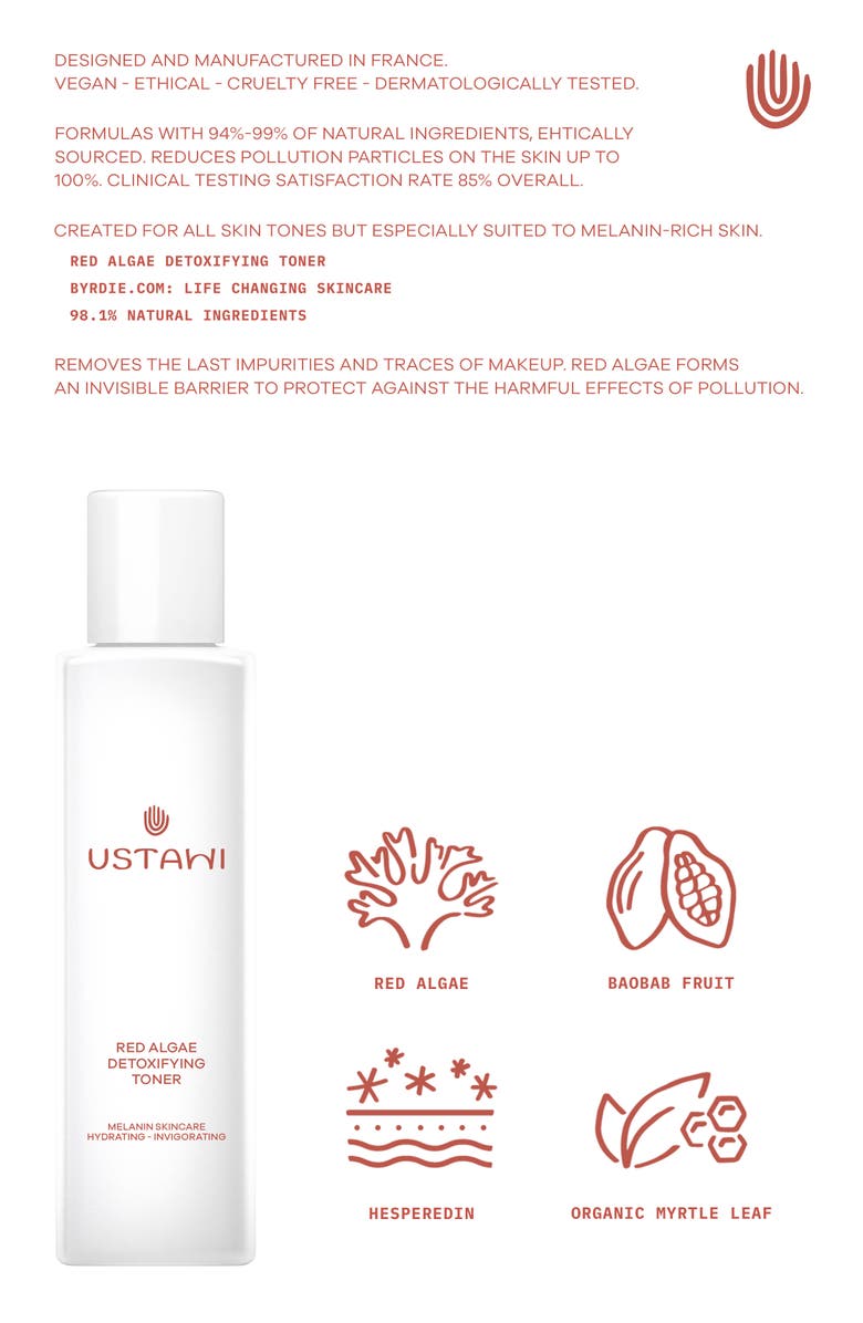 Ustawi Red Algae Detoxifying Toner | Nordstrom