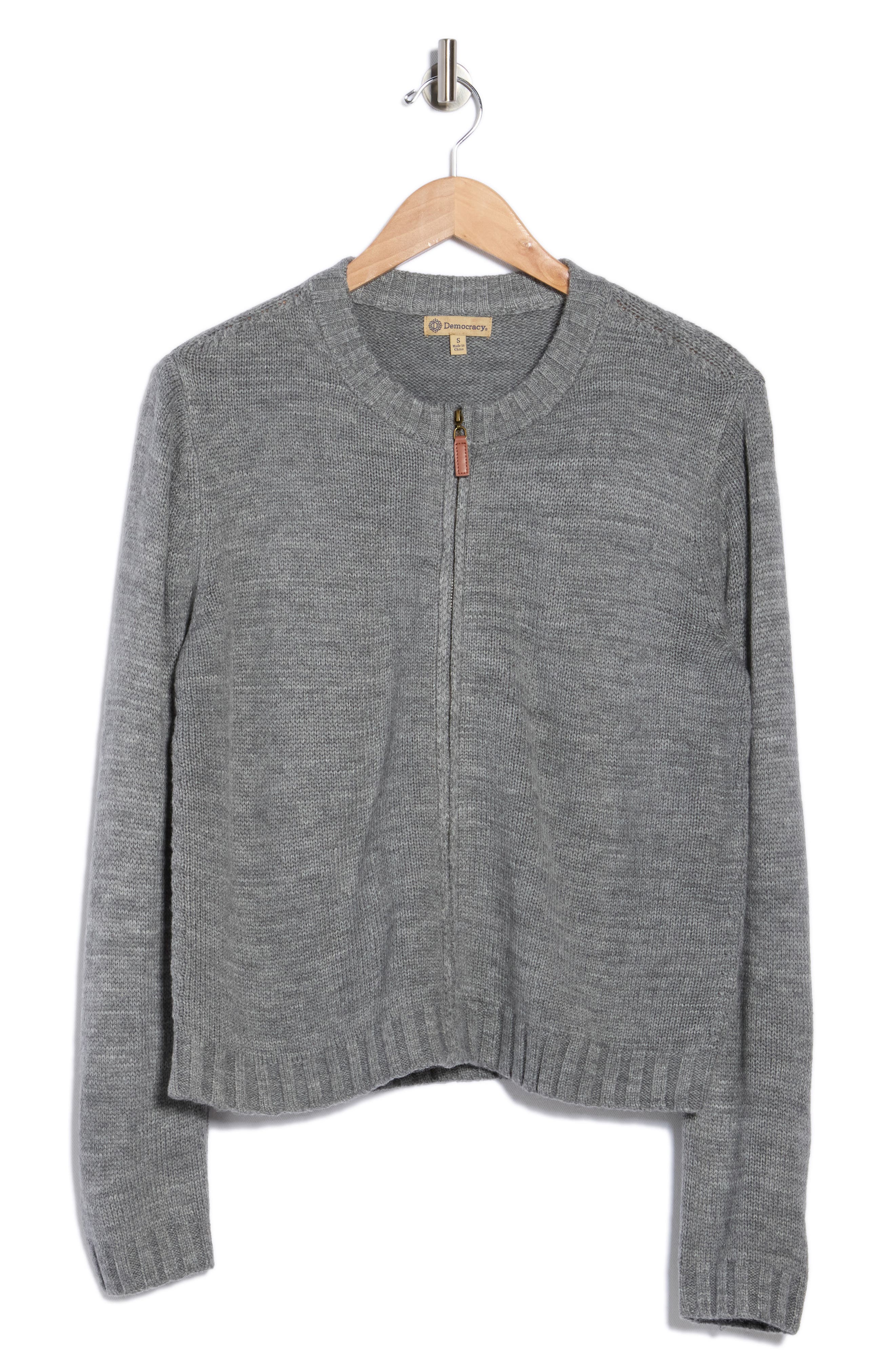 Democracy Zip-Up Sweater | Nordstromrack