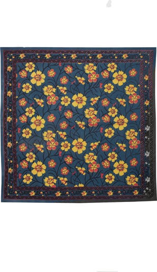 SAACHI Nerium Floral Border Print Scarf | Nordstromrack