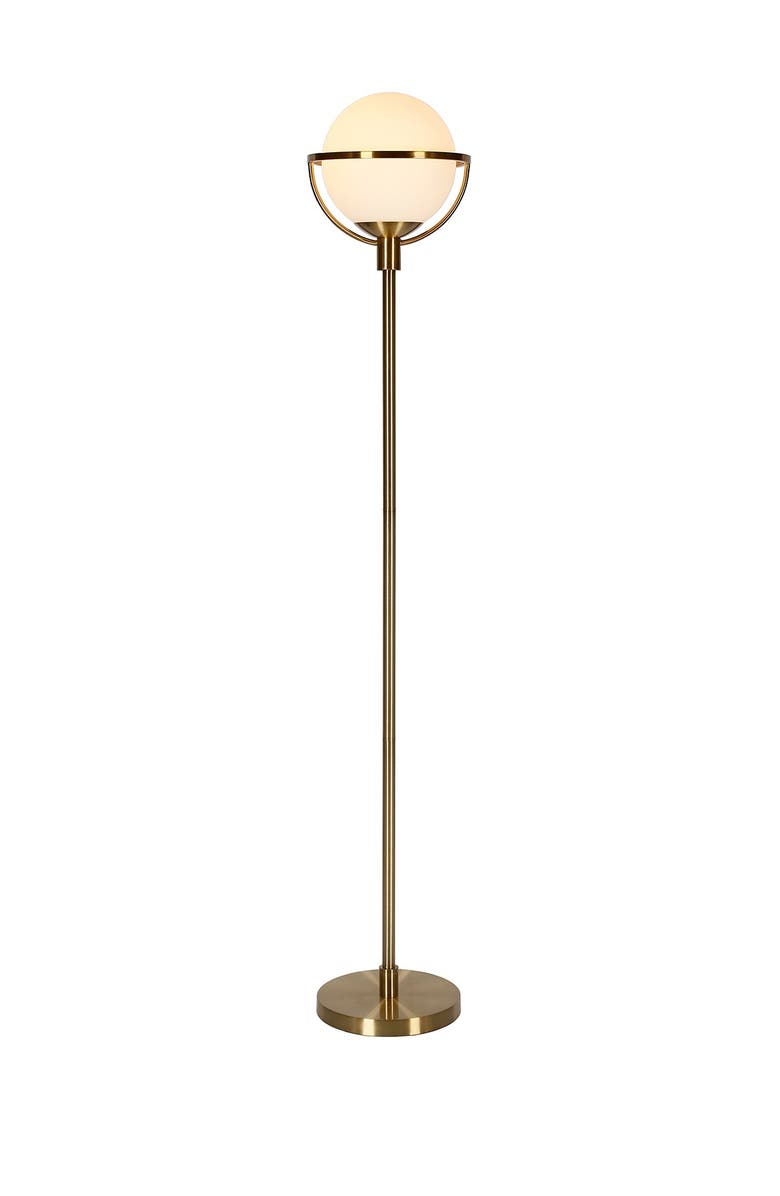 ADDISON AND LANE Cieonna Brass Globe & Stem Floor Lamp | Nordstromrack