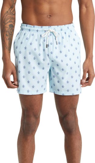 Stone Rose Turtle Print Swim Trunks | Nordstrom