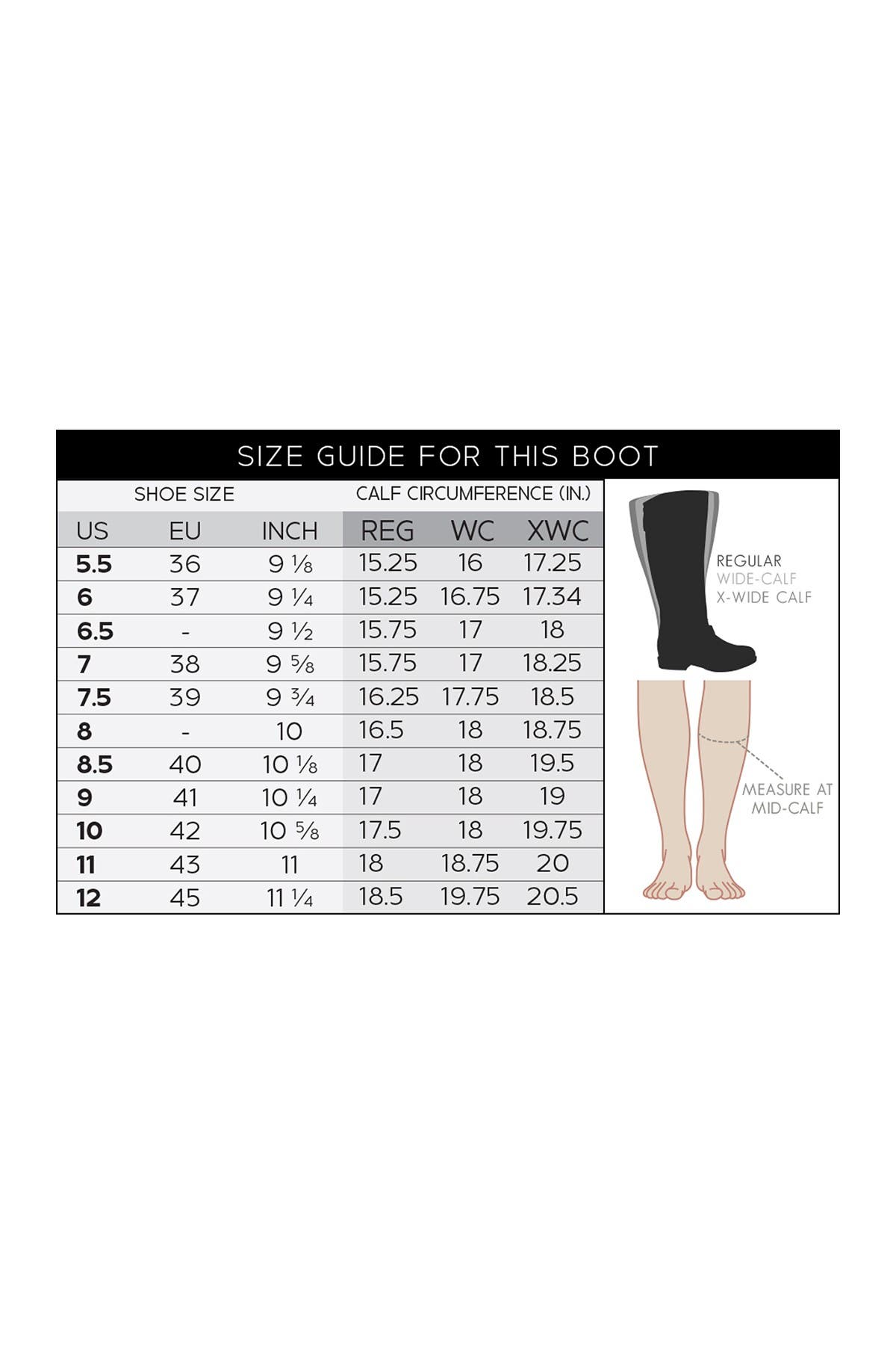 JOURNEE Kerin Wide Calf Boot | Nordstromrack